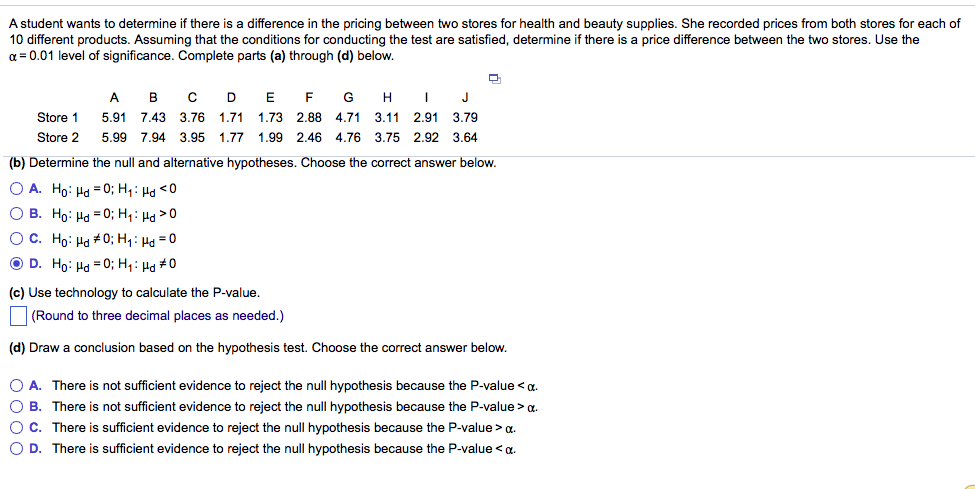 Solved A student wants to determine if there is a difference | Chegg.com Solved A student wants to determine if there is a difference | Chegg.com