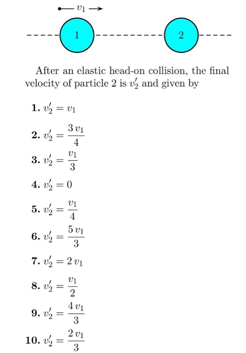 Solved Consider the collision of two identical | Chegg.com