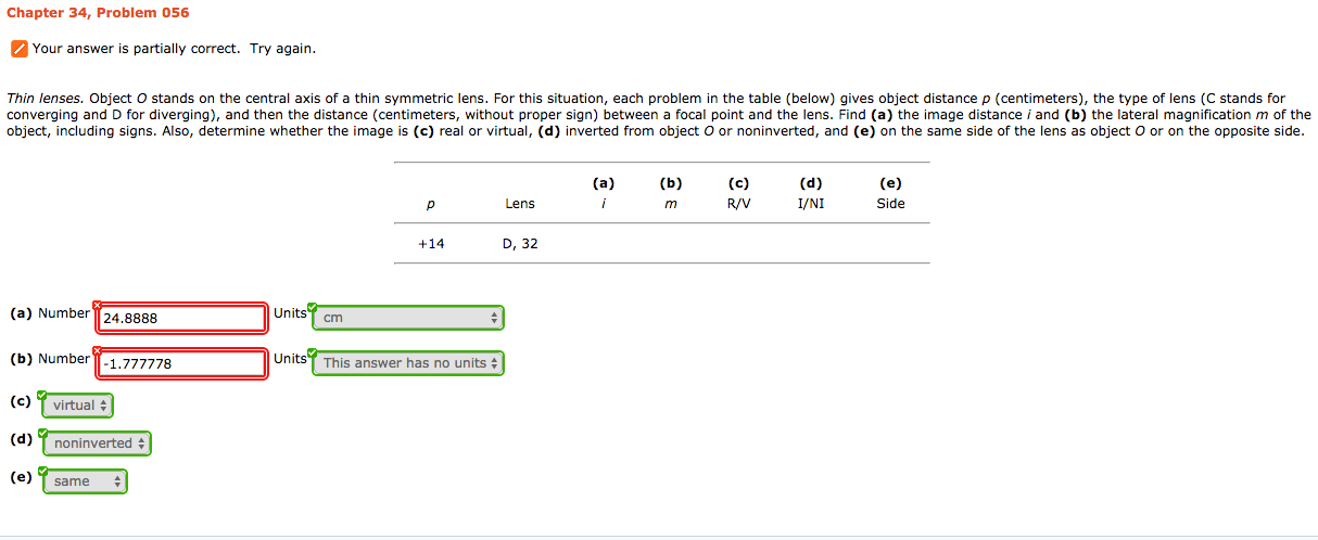 Solved Thin lenses. Object O stands on the central axis of a | Chegg.com