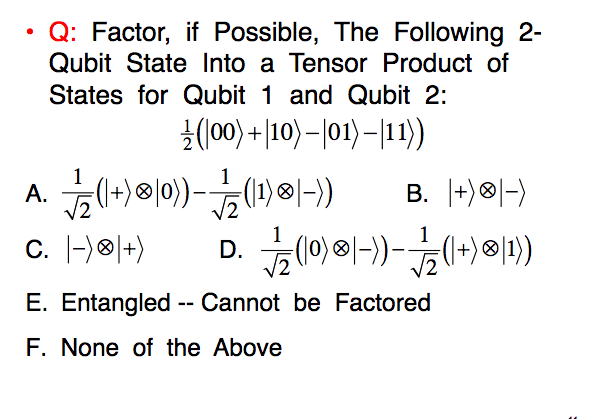 Solved What is the definition of a tensor product? As well | Chegg.com