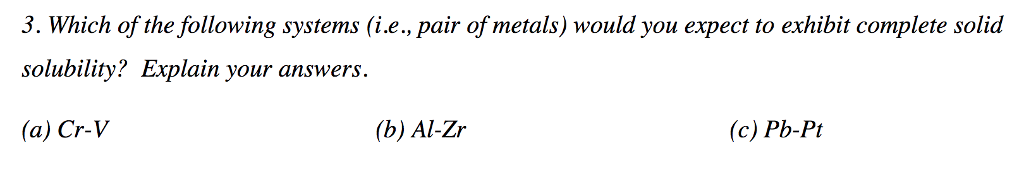 of the following systems ( 3. Which .e., pair of | Chegg.com