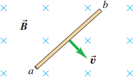 Solved When a thin 10.0 cm iron rod moves with a constant | Chegg.com