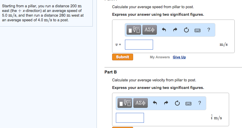Solved Starting from a pillar, you run a distance 200 m | Chegg.com