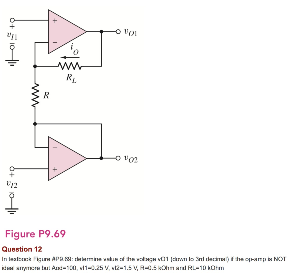 Solved U12 Figure P9.69 Question 12 in textbook Figure | Chegg.com