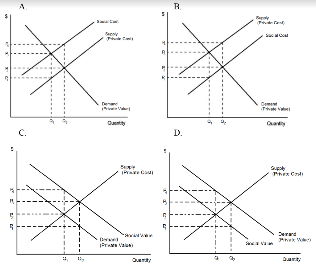 Solved Which of the following graphs would represent the | Chegg.com