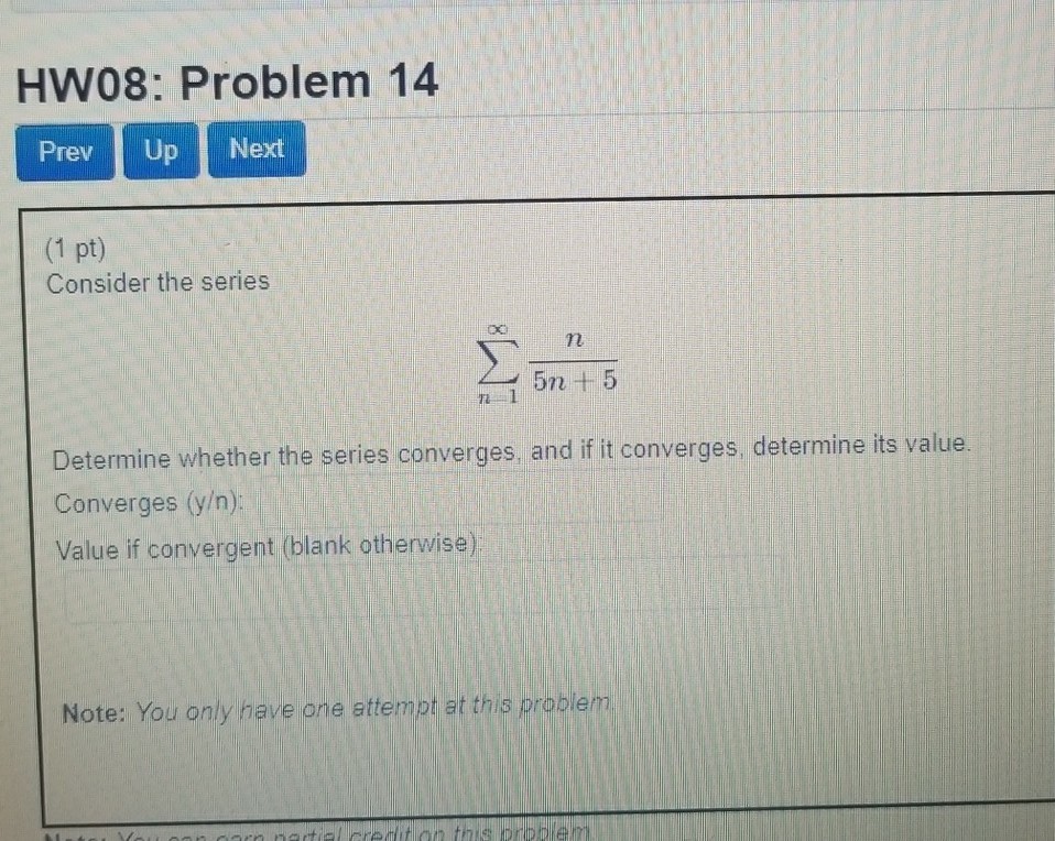 Solved HW08: Problem 14 Prev Up Next (1 pt) Consider the | Chegg.com Solved HW08: Problem 14 Prev Up Next (1 pt) Consider the | Chegg.com