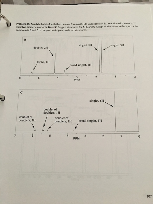 Solved Name: H-NMR Worksheet In this NMR handout, you will | Chegg.com