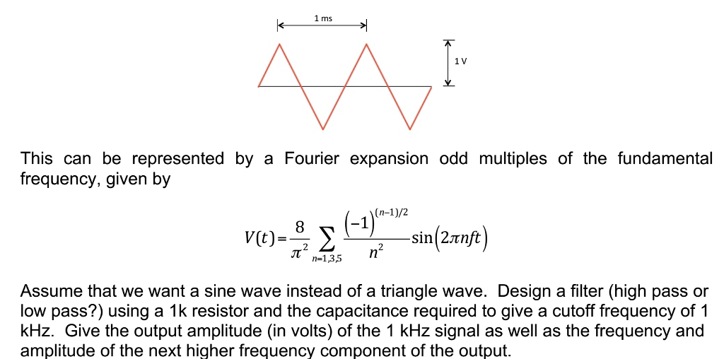 Solved This is an oscillator that produced a triangle wave | Chegg.com