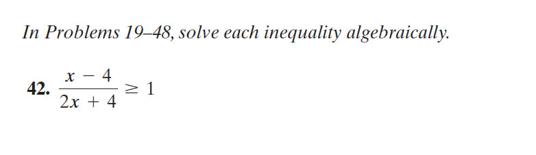 Solved In Problems 19-48, solve each inequality | Chegg.com