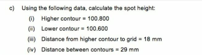 While conducting a detail survey using the GRID | Chegg.com