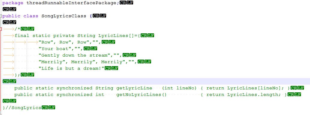 Solved This assignment must use the runnable interface to | Chegg.com