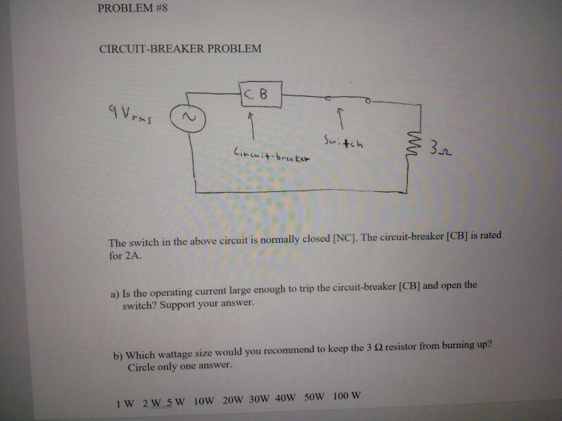 Solved Paragraph PROBLEM #6 BALANCED Y-LOAD PROBLEM Given | Chegg.com