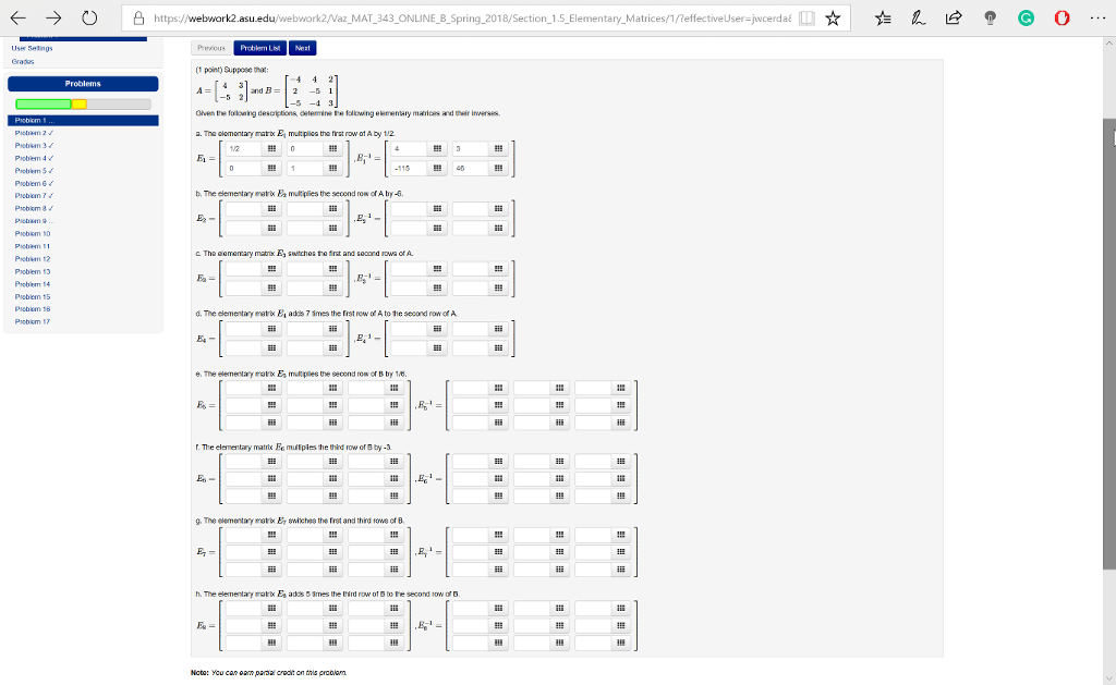 Algebra Archive | March 15, 2018 | Chegg.com