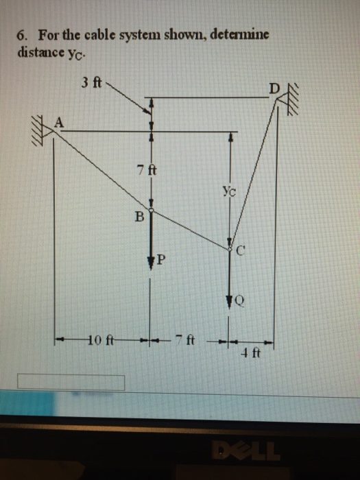 Solved Cables and concentrated loads -statics Please | Chegg.com