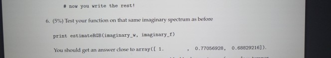 ? (20%) In Python, RGB colors are expressed in | Chegg.com