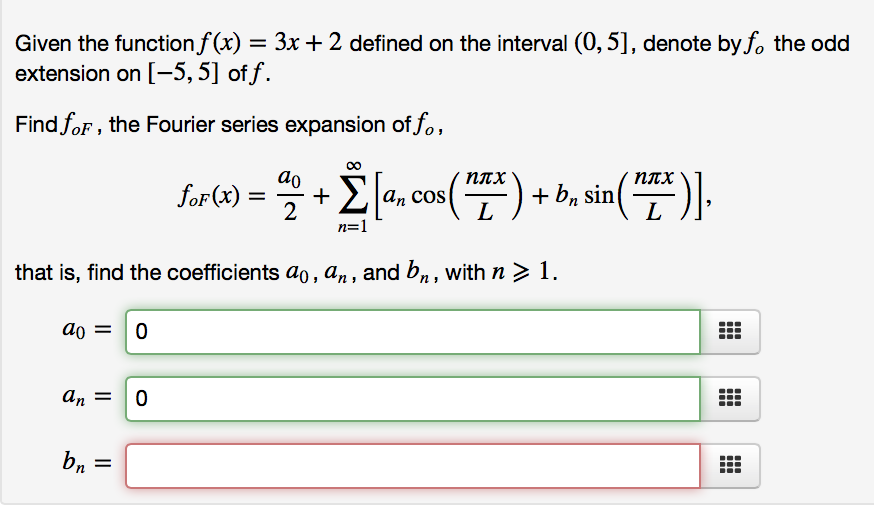 Solved Given the function f(x)-3x 2 defined on the interval | Chegg.com