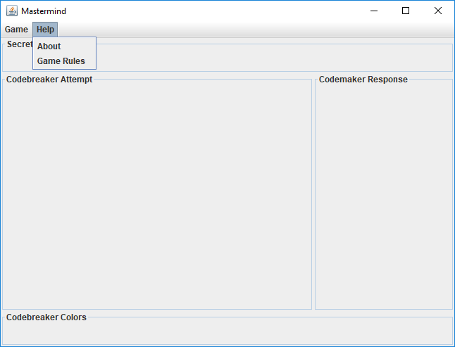 Solved Object Oriented Problem: MasterMind Game Assignment | Chegg.com