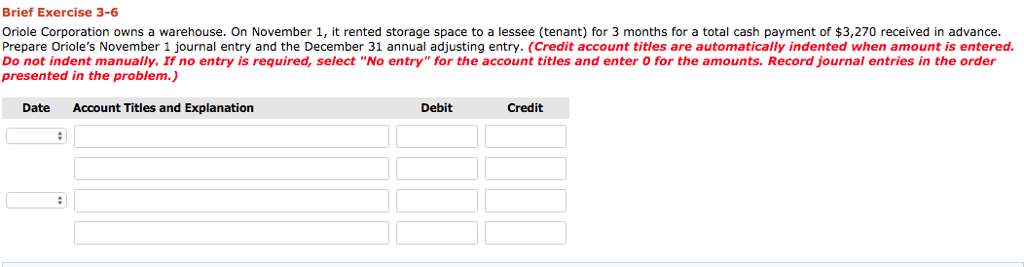 Solved Brief Exercise 3-6 Oriole Corporation owns a | Chegg.com