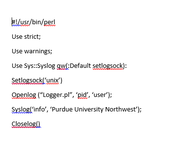 /usr/bin/perl Use strict; Use warnings Use | Chegg.com