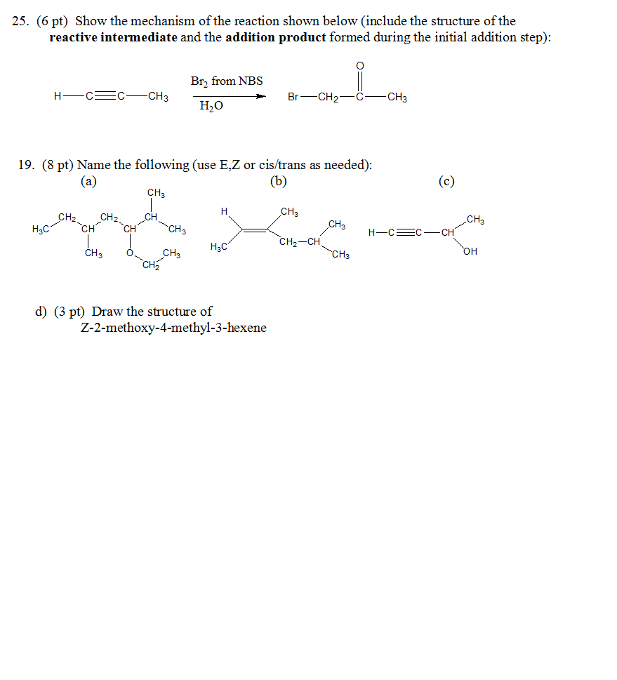 Solved Show the mechanism of the reaction shown below | Chegg.com