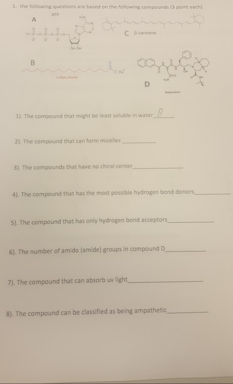 Solved The following questions are based on the following | Chegg.com