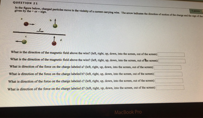 Solved In the figure below, charged particles move in the | Chegg.com