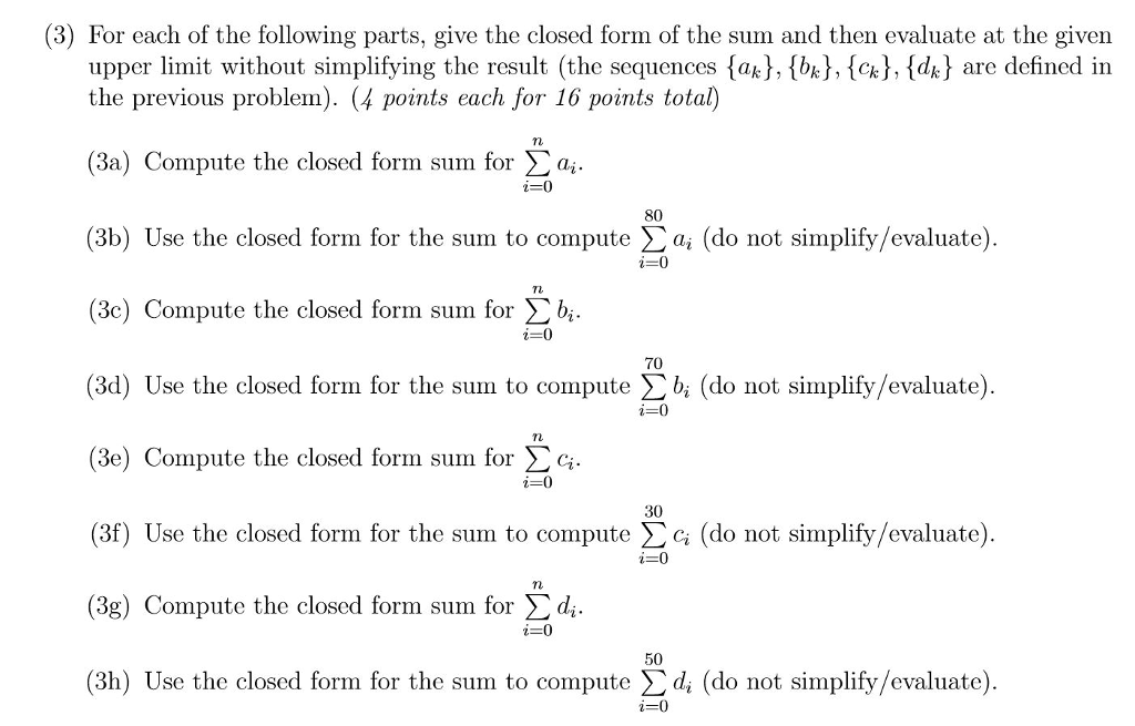 Solved Please answer discrete math question (3) using | Chegg.com
