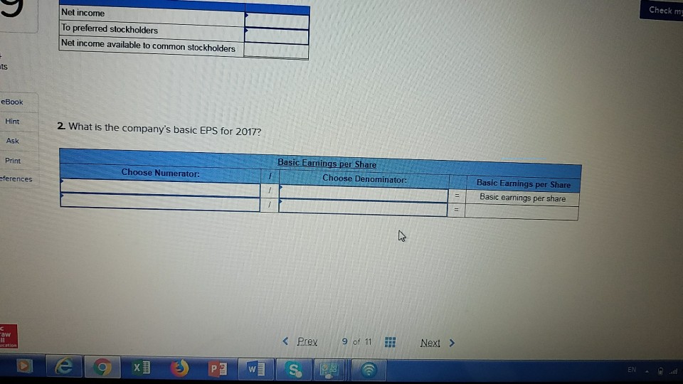 Solved Saved Help Save& Exit Sub 9 Check my wo Exercise | Chegg.com
