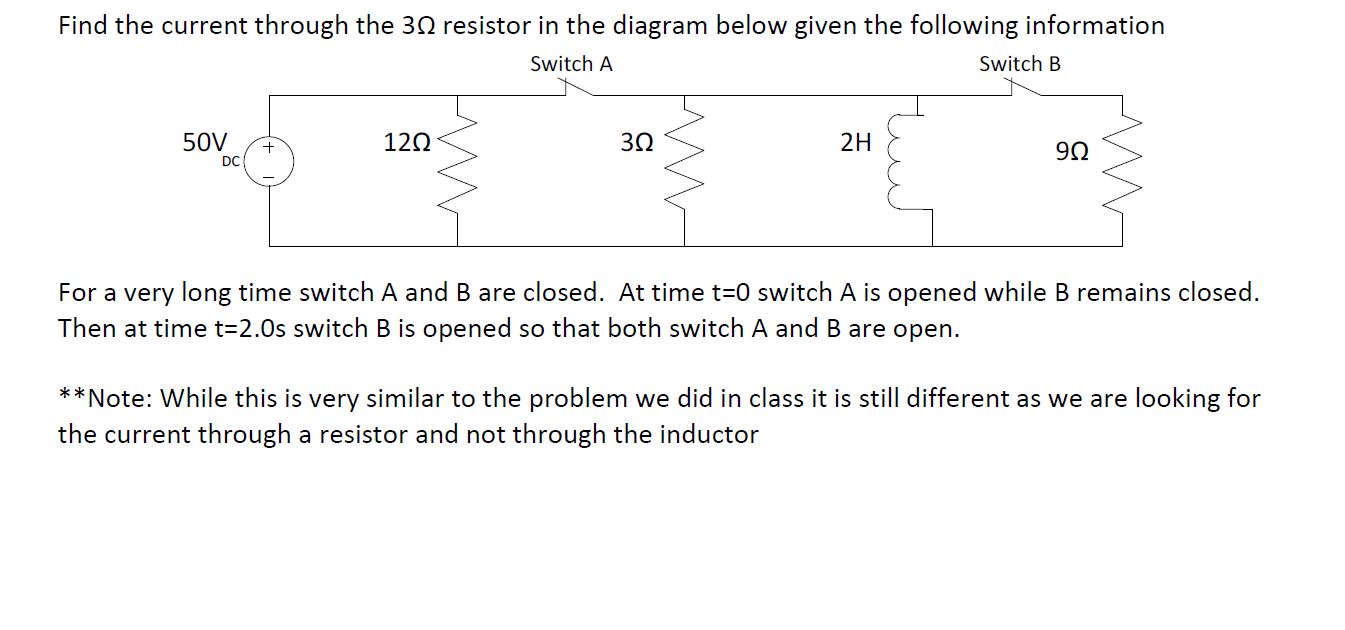Solved Find the current through the 3 ohm resistor in the | Chegg.com