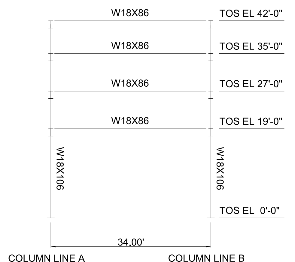 Submit a cross section sketch of the pipe rack with | Chegg.com