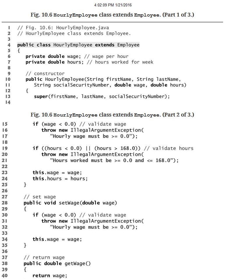 Solved JAVA Edited Adding fig 10.11 as i missed that one: | Chegg.com
