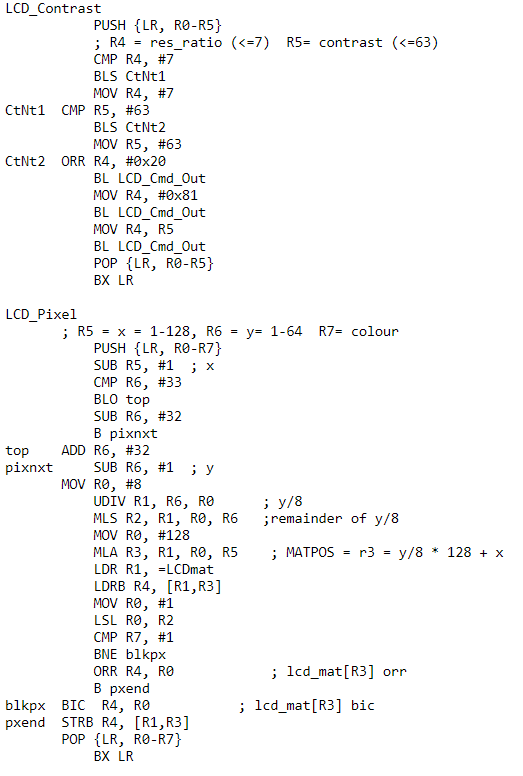 Solved INCLUDE Registers.s AREA DATA, ALIGN-2 LCDmat SPACE | Chegg.com