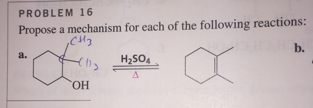 Solved Propose a mechanism for each of the following | Chegg.com
