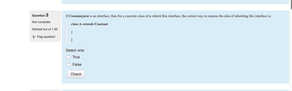 Solved Question 3 Not complete Marked out of 1.00 If | Chegg.com
