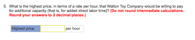 Problem 12-25 Utilization of a Constrained Resource | Chegg.com