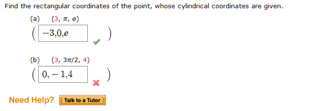 Solved Change from rectangular to cylindrical coordinates. | Chegg.com