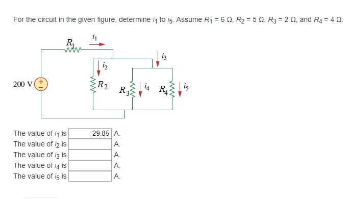 Solved For the circuit in the given figure, determine i_1 to | Chegg.com
