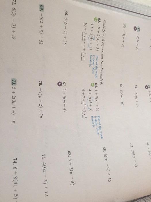 Solved Simplify Each Expression Chegg