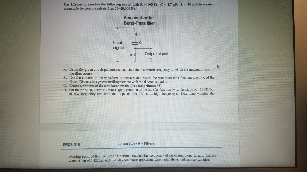 Solved Use LTspice to simulate the following circuit with | Chegg.com
