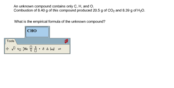 Solved An unknown compound contains only C, H, and O. | Chegg.com