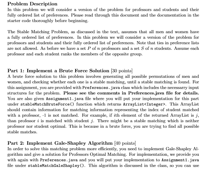 Solved Problem Description In this problem we will consider | Chegg.com