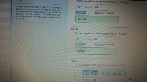 Solved A single turn square loop of side L is centered on | Chegg.com