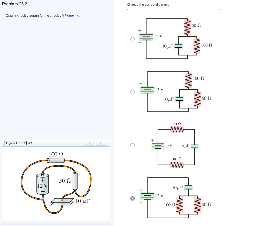 Solved Draw A Circuit Diagram For The Circuit Of Figure 1 Chegg