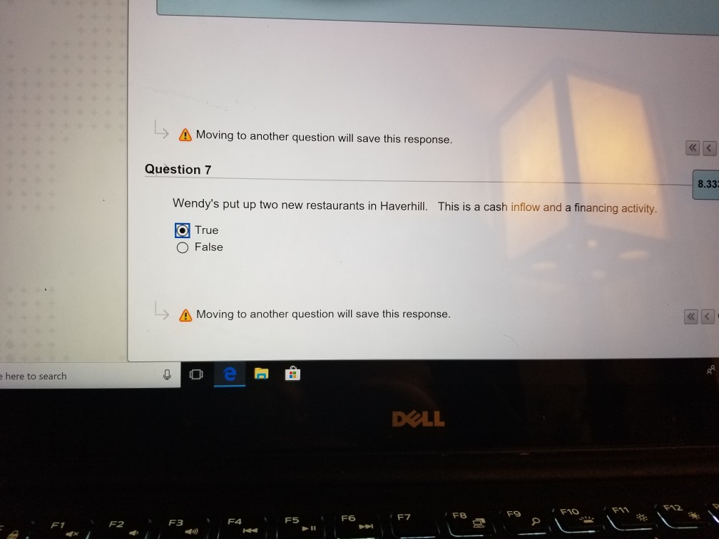 Solved > Moving to another question will save this response | Chegg.com