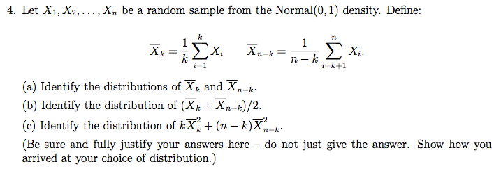 Solved 4. Let Xi, X2,... , X, be a random sample from the | Chegg.com