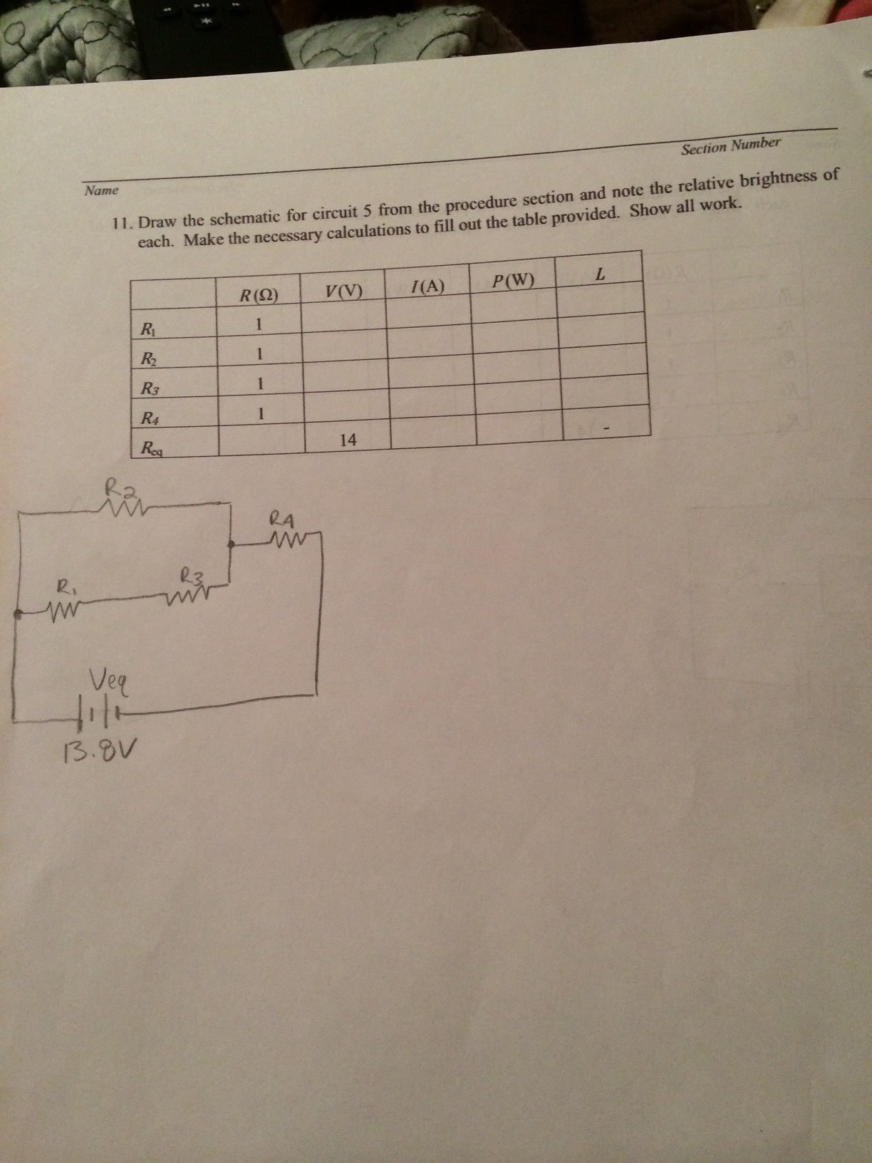 Solved Please help me solve the table for the combined | Chegg.com