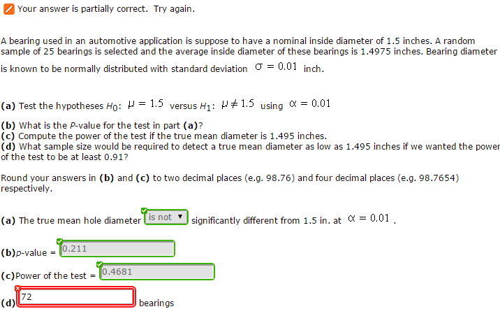Solved Your Answer Is Partially Correct Try Again A