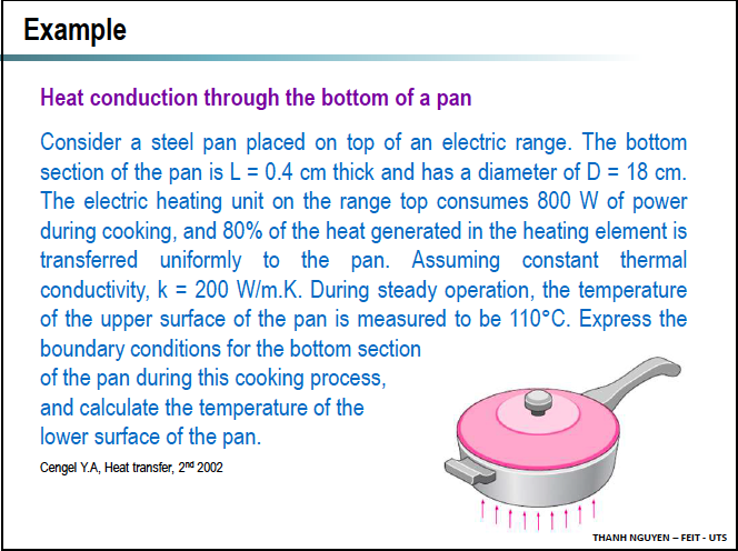 Solved Consider a steel pan placed on top of an electric | Chegg.com