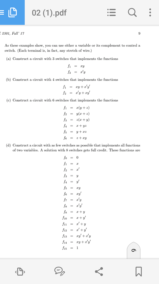 Solved Two-Terminal Switches, but Multiple Circuit Terminals | Chegg.com