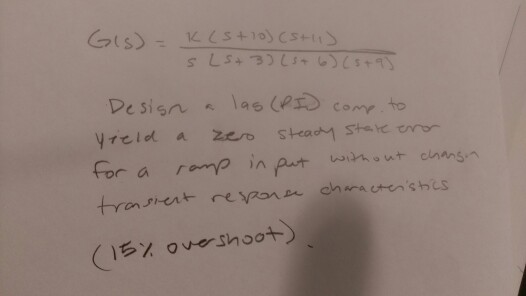 Solved can use a bode plot from matlab, that is all | Chegg.com